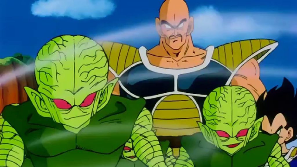 Nappa y los Saibaiman - Enciclopedia de Dragon Ball